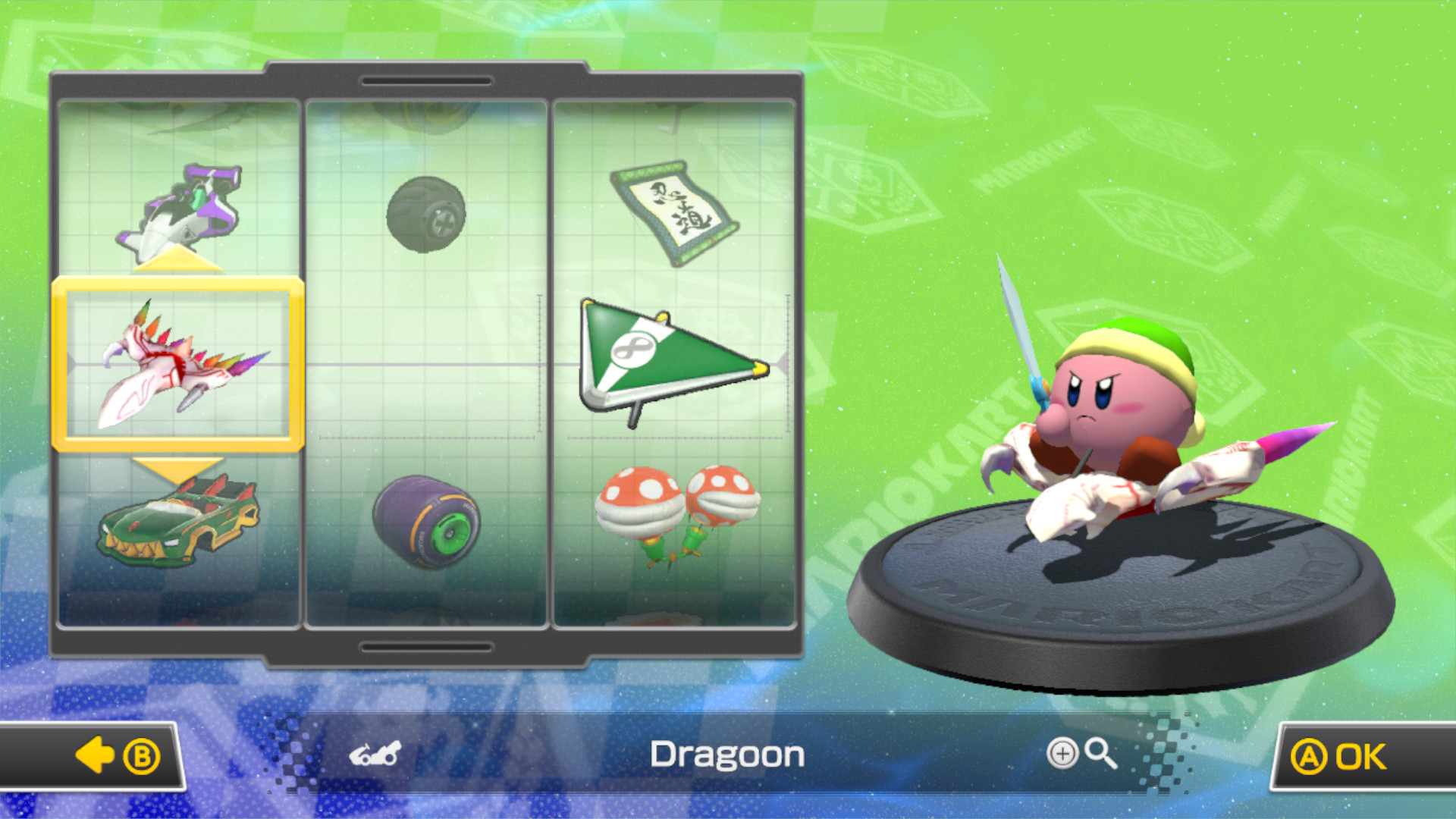 Dragoon (Kirby Air Ride) Mod for Mario Kart 8 | MK8 Mods