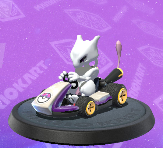 Mewtwo (Classic) Mod for Mario Kart 8 | MK8 Mods