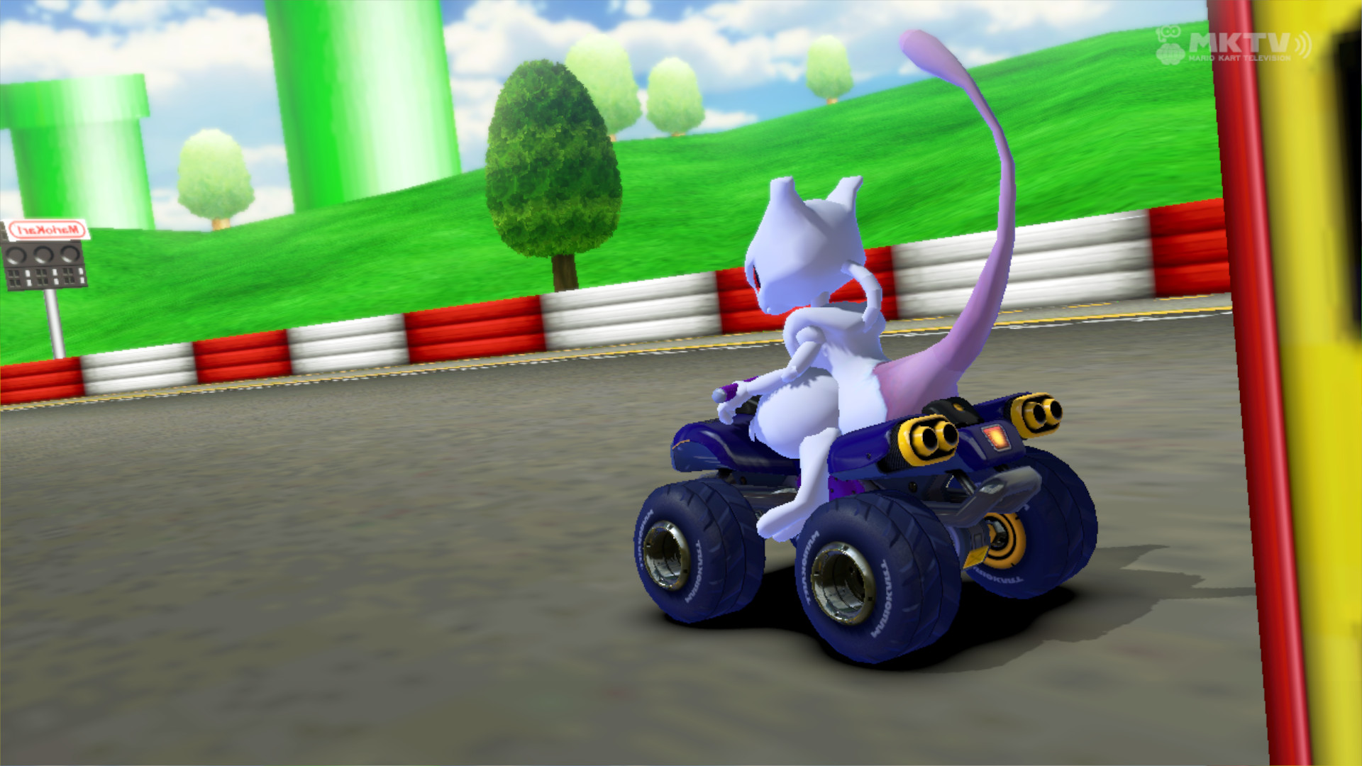 Mewtwo (Classic) Mod for Mario Kart 8 | MK8 Mods