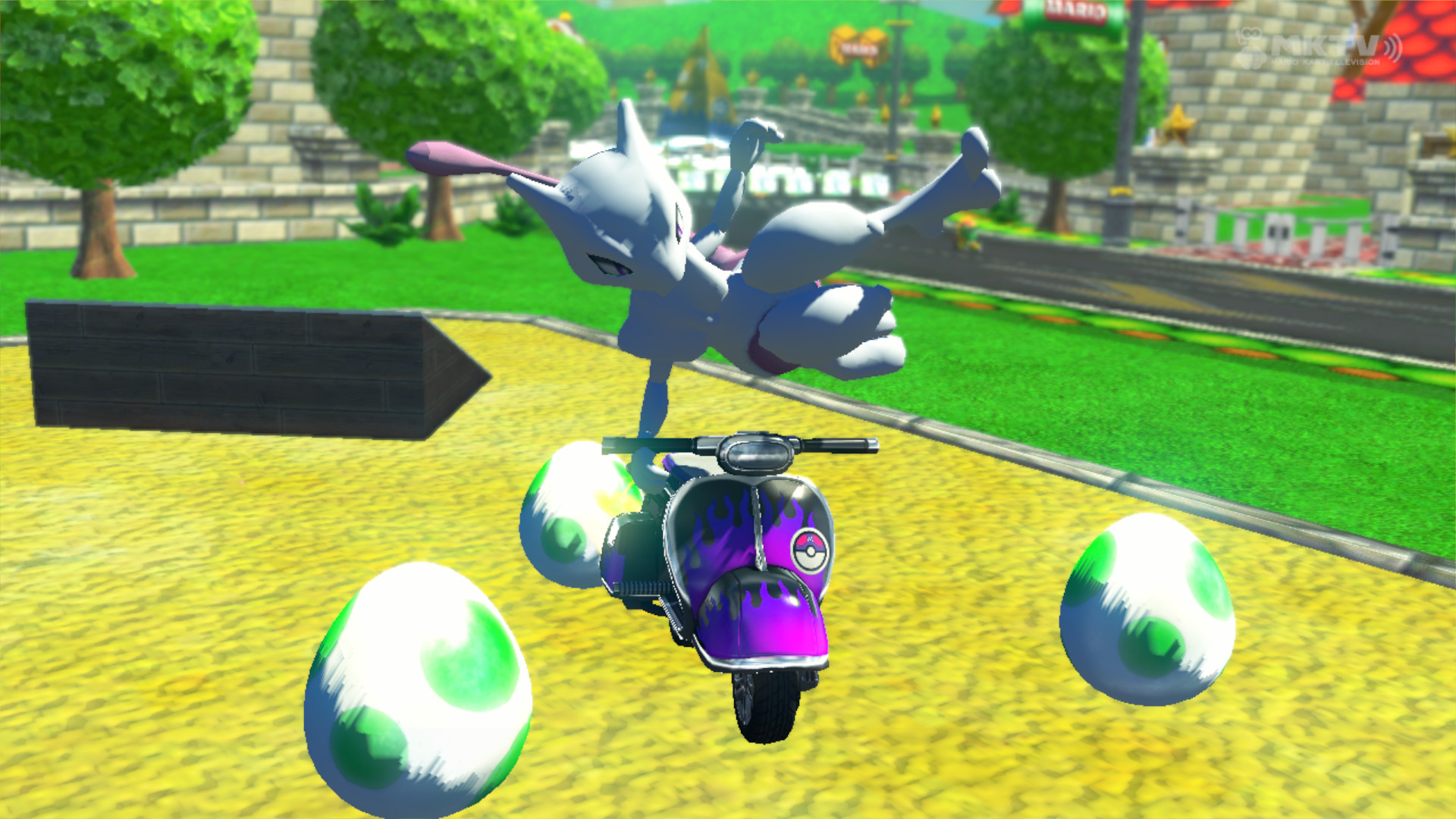Mewtwo (Classic) Mod for Mario Kart 8 | MK8 Mods