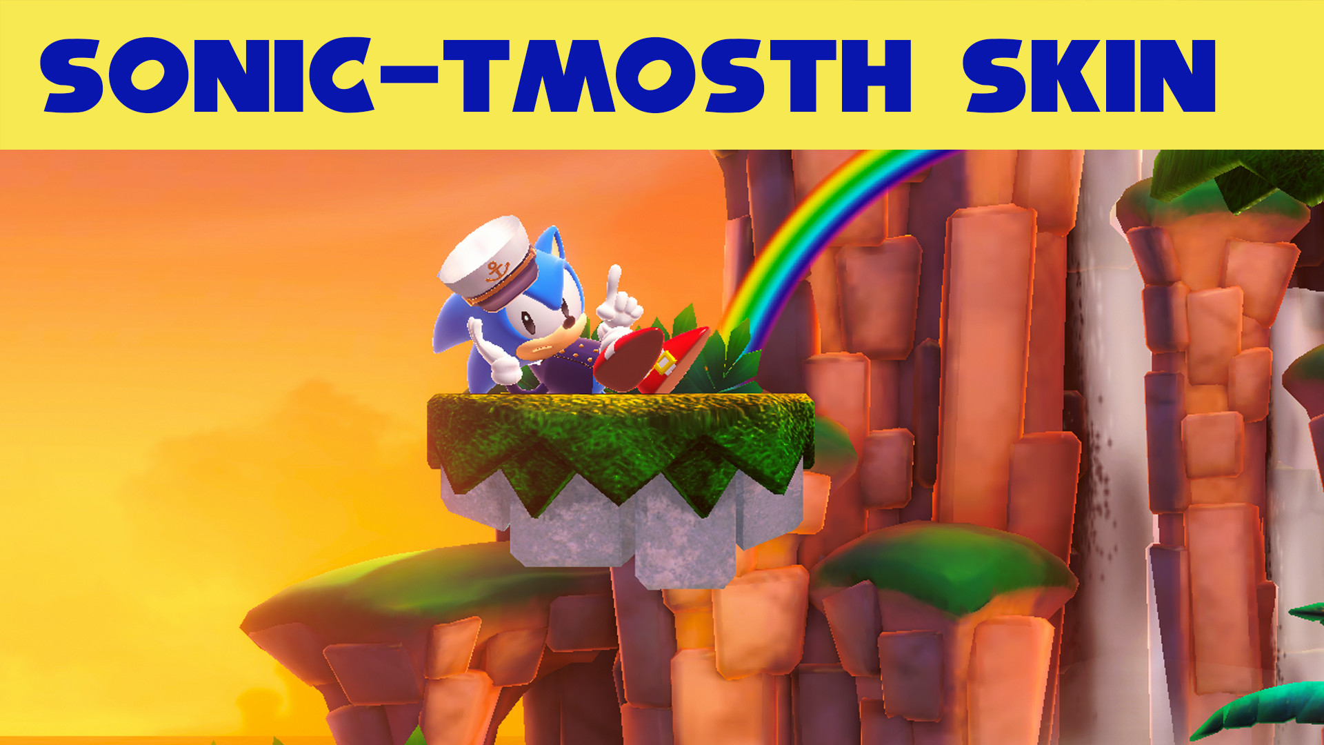 TMOSTH Skin - Sonic Superstars Mod for Sonic Superstars | SSS Mods