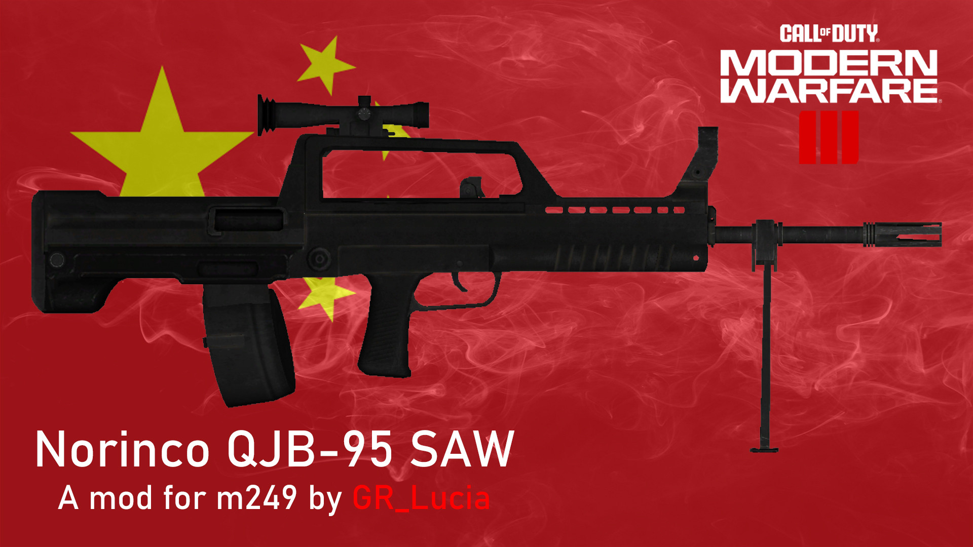 Norinco QJB-95 SAW on MW2023 Animation Mod for Counter-Strike 1.6 | CS1 ...