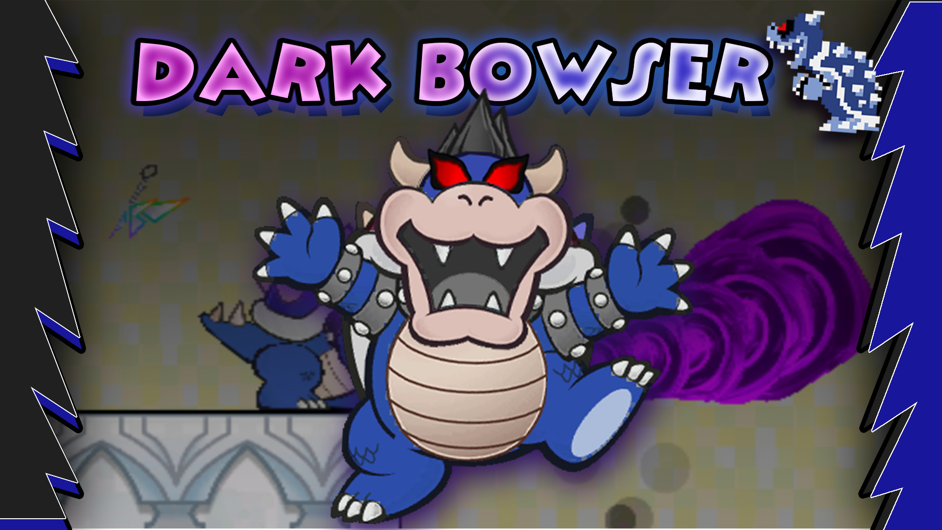 Dark Bowser Mod for Super Paper Mario | SPM Mods