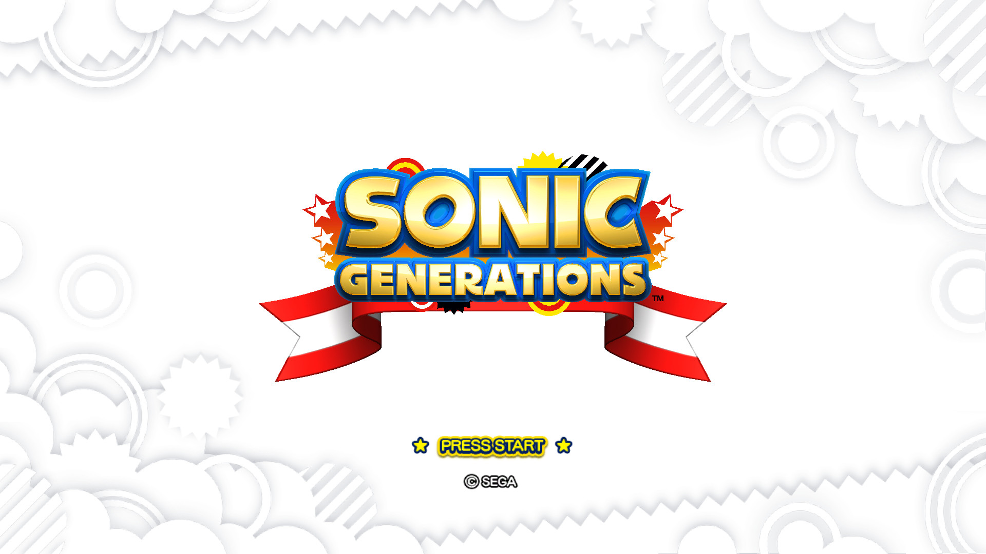 Logo Only Title Screen Mod for Sonic Generations (2011) | Gens Mods
