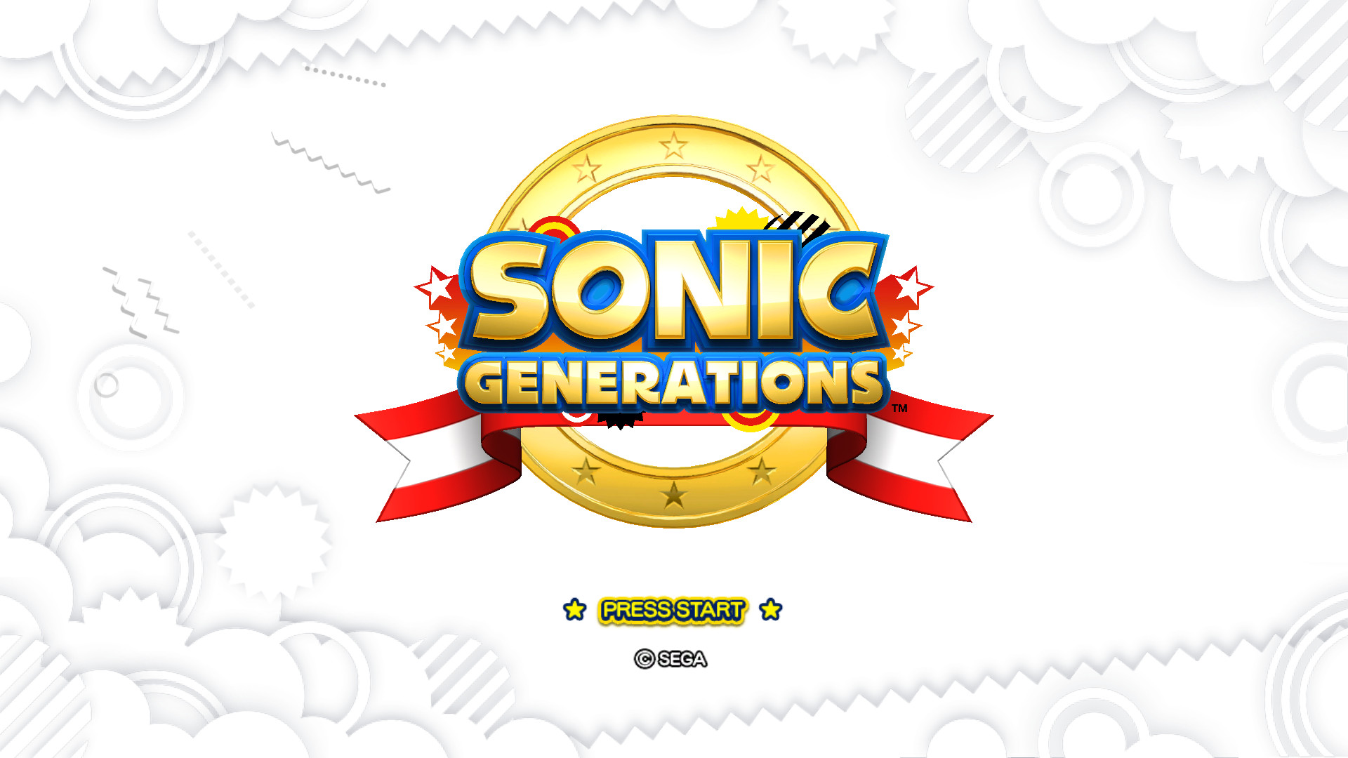 Logo Only Title Screen Mod for Sonic Generations (2011) | Gens Mods