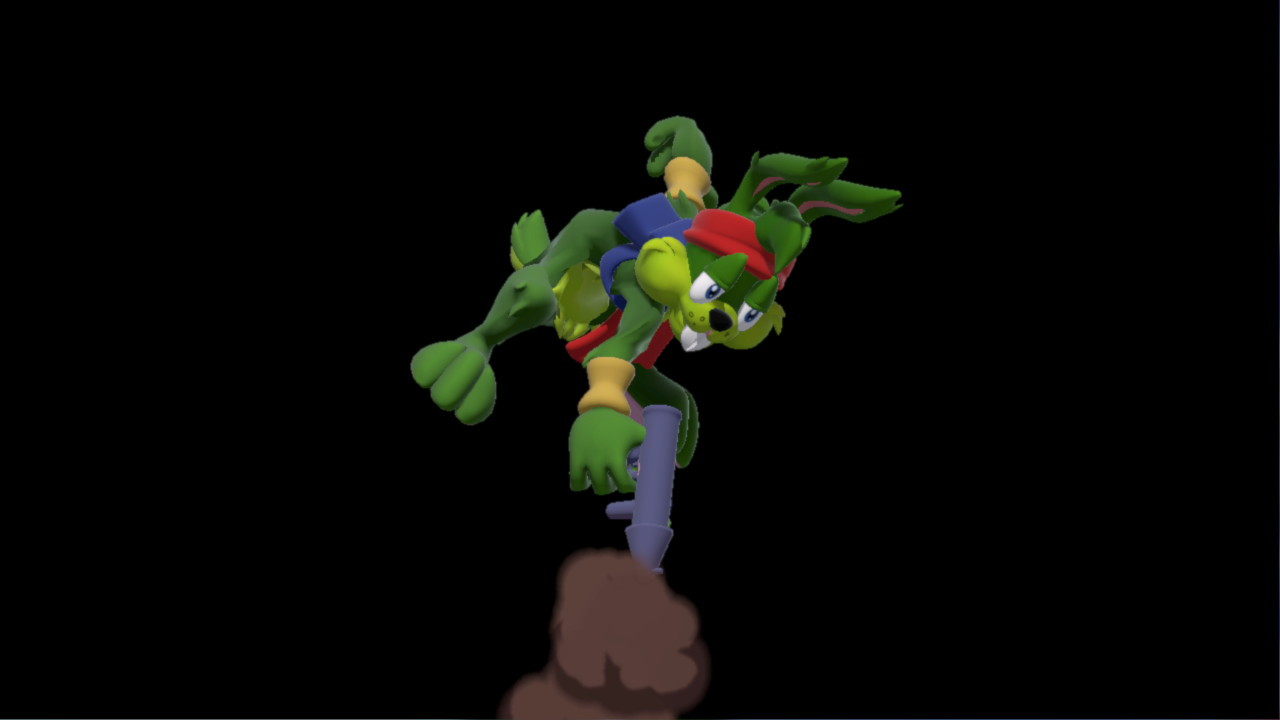 Jazz & Spaz Jackrabbit (Deluxe Mii) Mod for Super Smash Bros. Ultimate ...