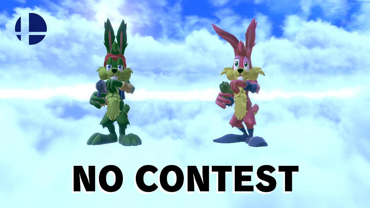 Jazz & Spaz Jackrabbit (Deluxe Mii) Mod for Super Smash Bros. Ultimate ...