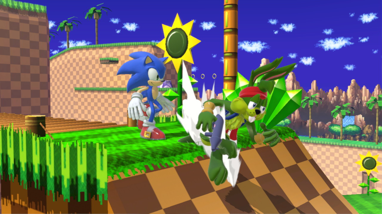 Jazz & Spaz Jackrabbit (Deluxe Mii) Mod for Super Smash Bros. Ultimate ...