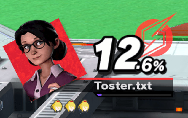 TF2 Miss Pauling over Zero Suit Samus Mod for Super Smash Bros ...