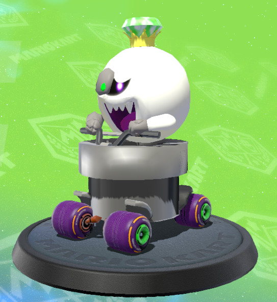 Cyber King Boo Mod for Mario Kart 8 | MK8 Mods