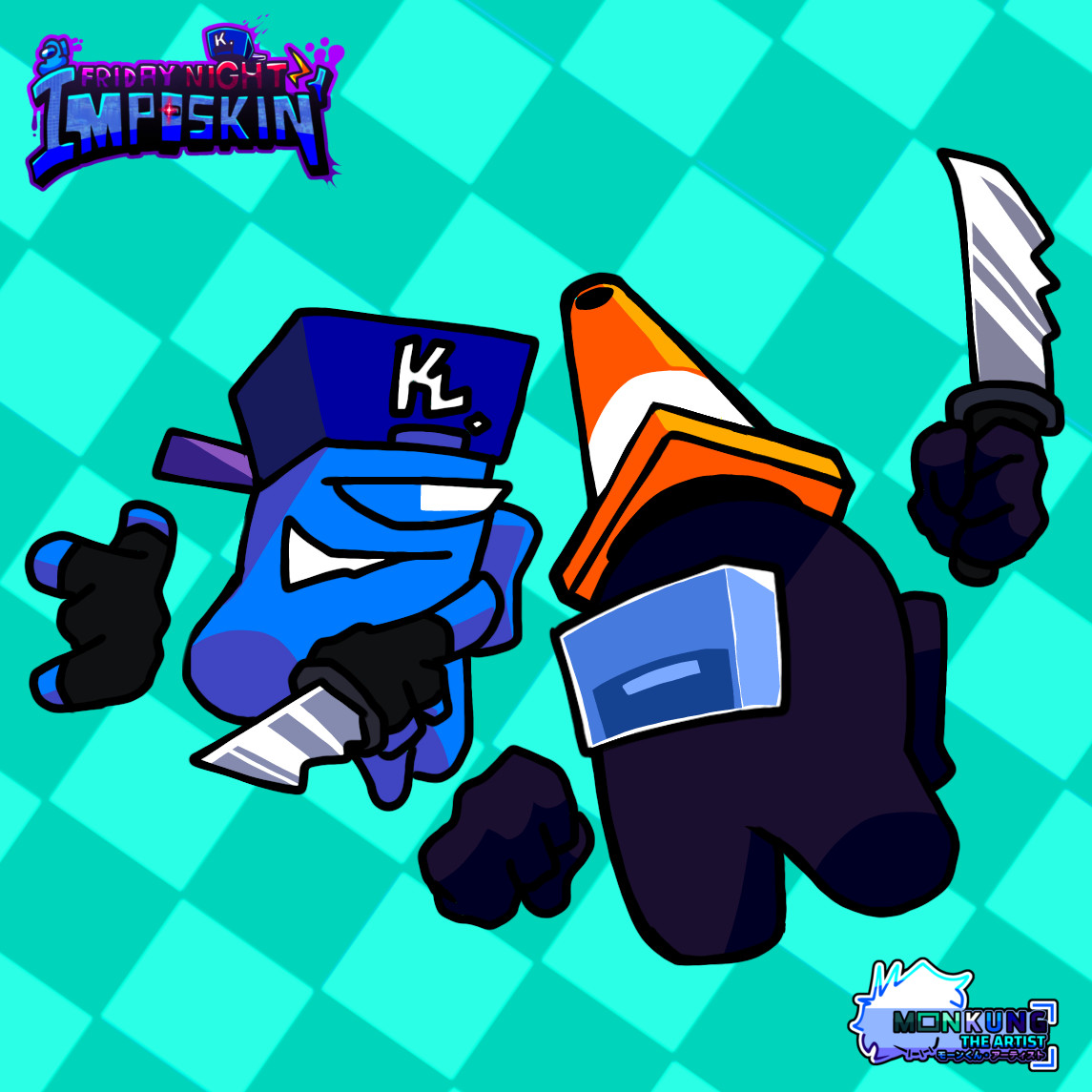 Friday Night Imposkin'Demo [Kemono/Black.EXE] Mod for Friday Night ...