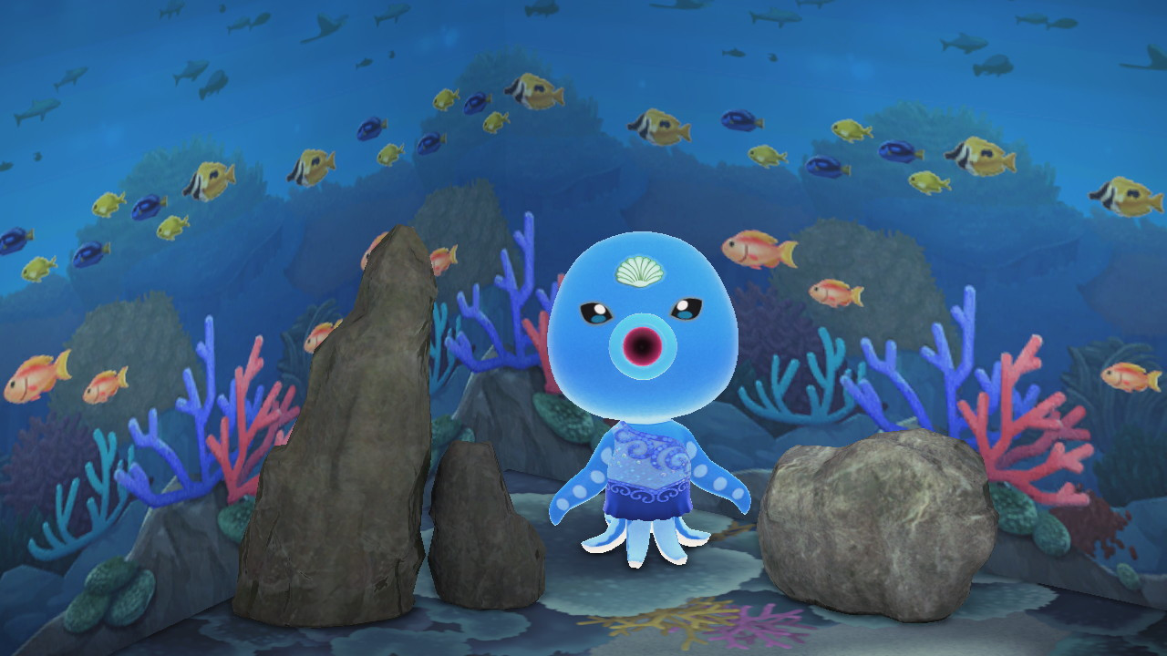 Laguna the Octopus Mod for Animal Crossing: New Horizons | ACNH Mods
