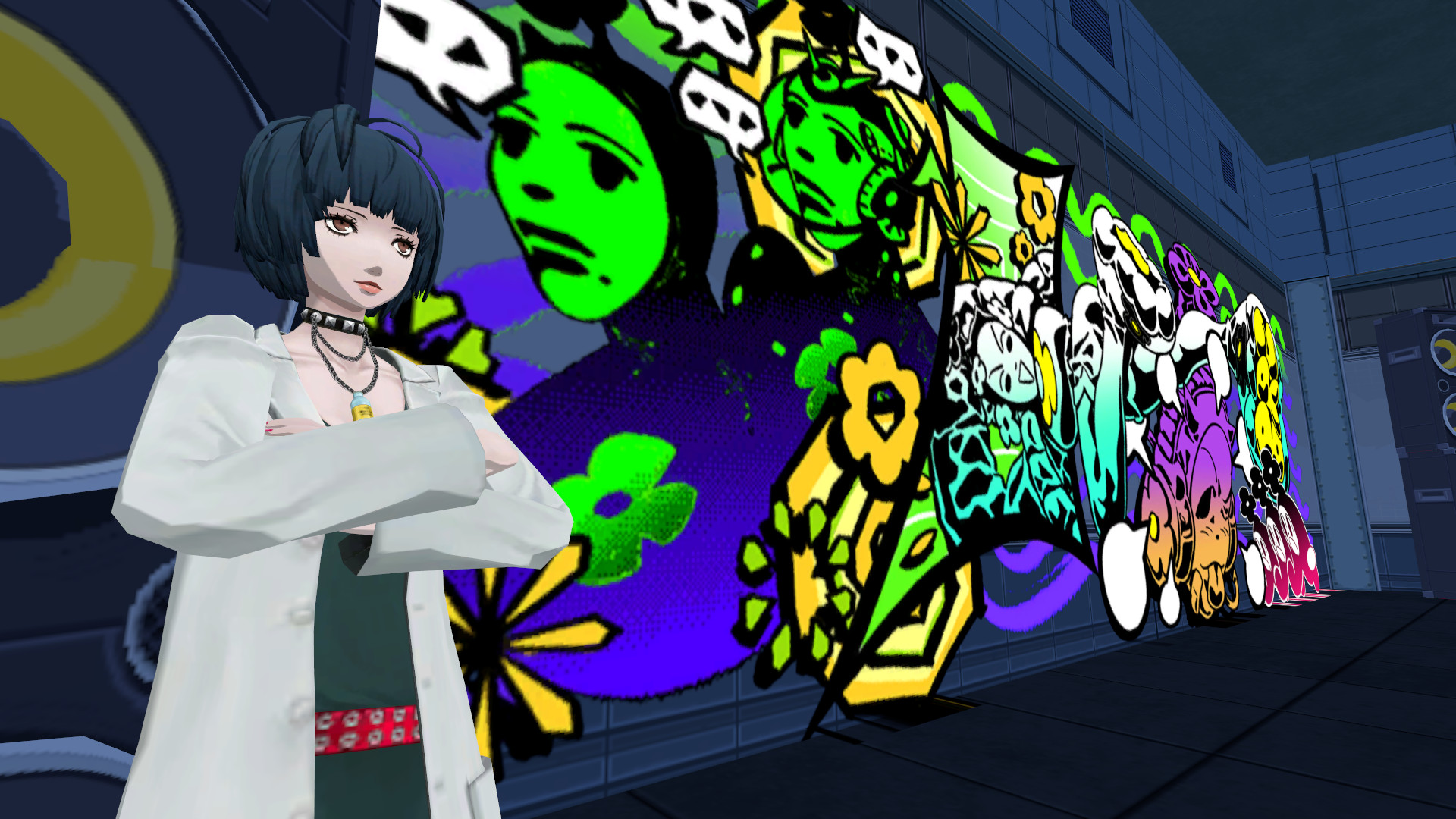 Tae Takemi (Persona 5) Mod for Bomb Rush Cyberfunk | BRC Mods