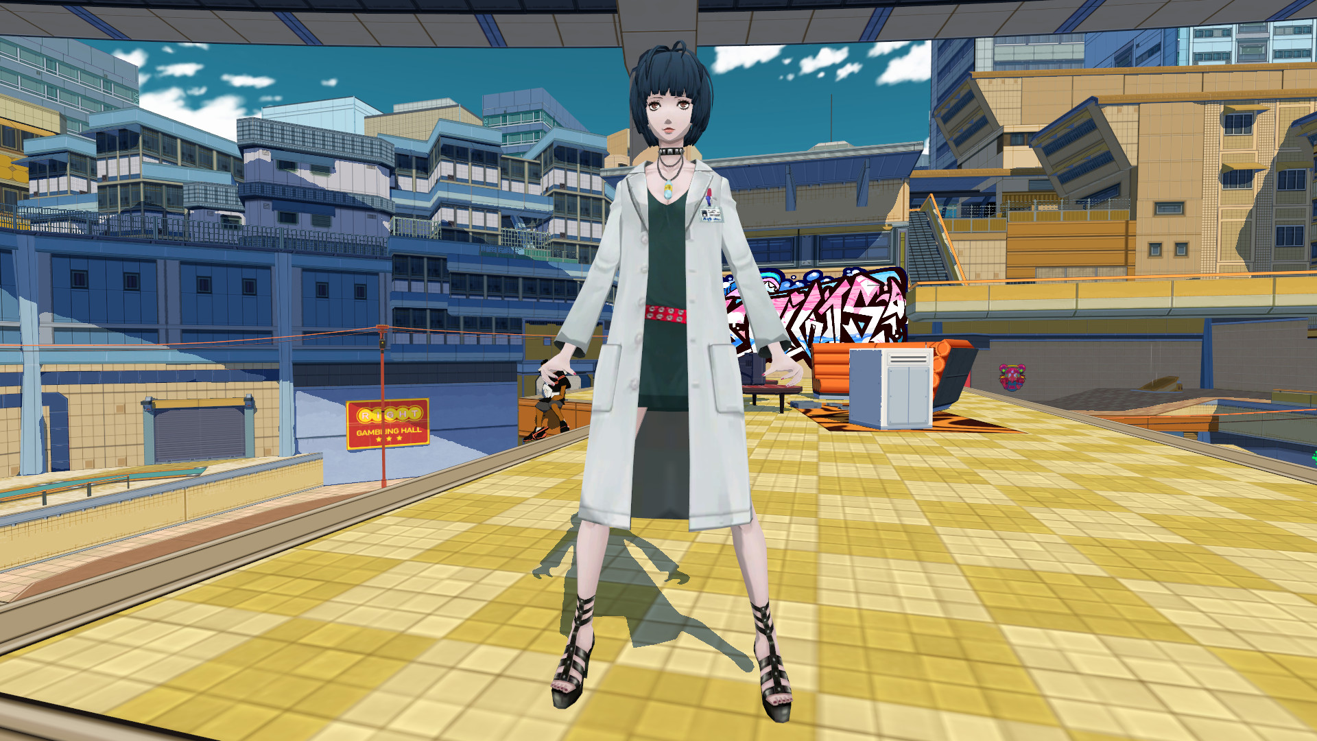 Tae Takemi (Persona 5) Mod for Bomb Rush Cyberfunk | BRC Mods