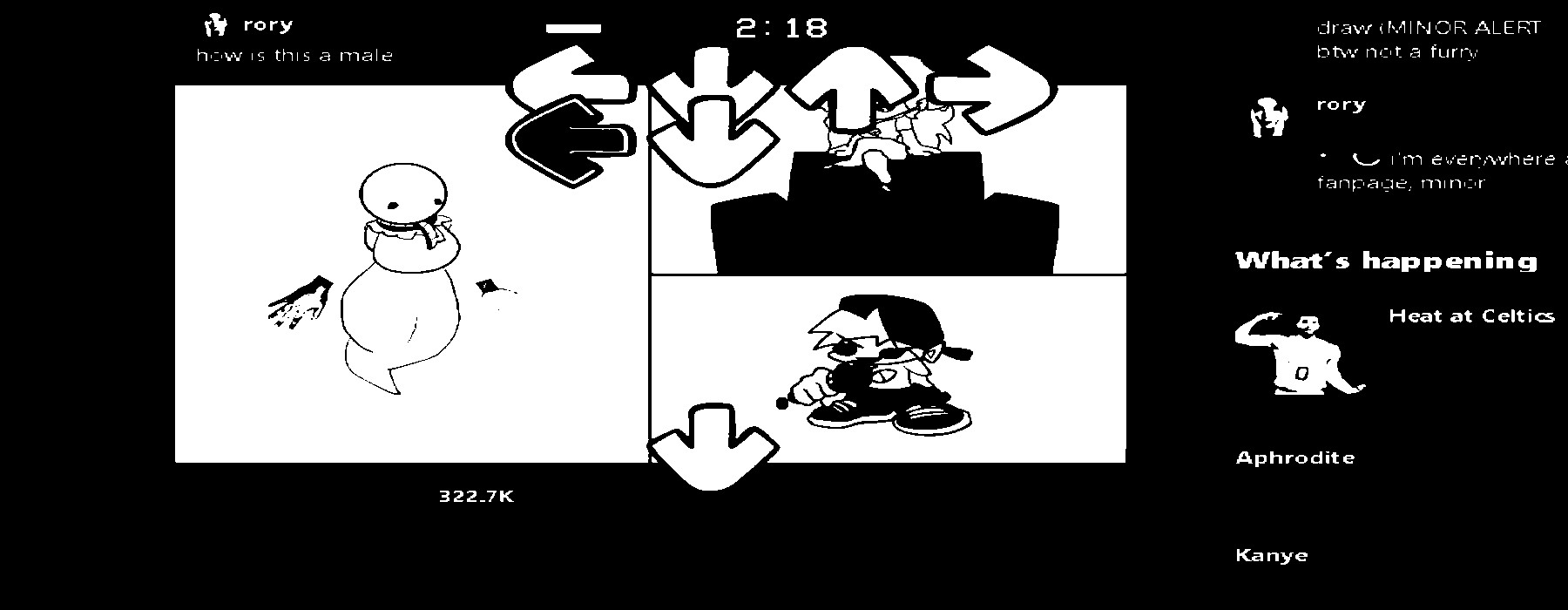 porn bait (vs oruta parody) Mod for Friday Night Funkin' | FNF Mods