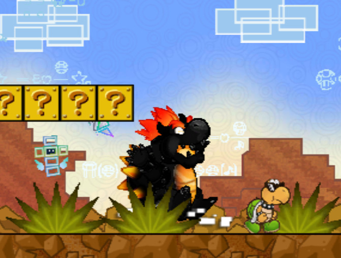Fury Bowser Mod for Super Paper Mario | SPM Mods