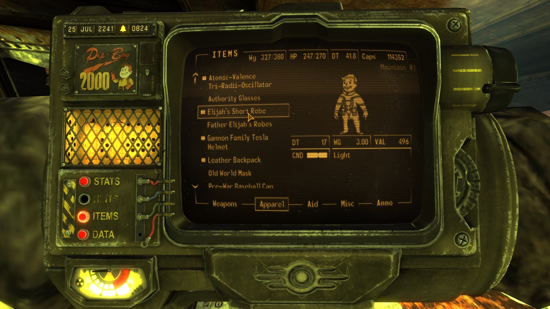 Elijah's Short Robes Mod for Fallout: New Vegas | FO:NV Mods