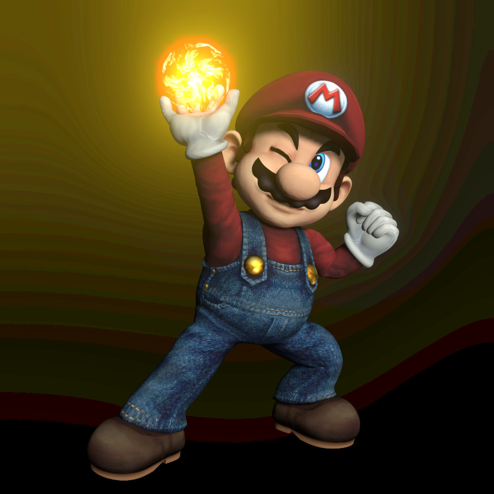 Mario Party 5 Render Pose Mod for Super Smash Bros. Brawl | Brawl Mods
