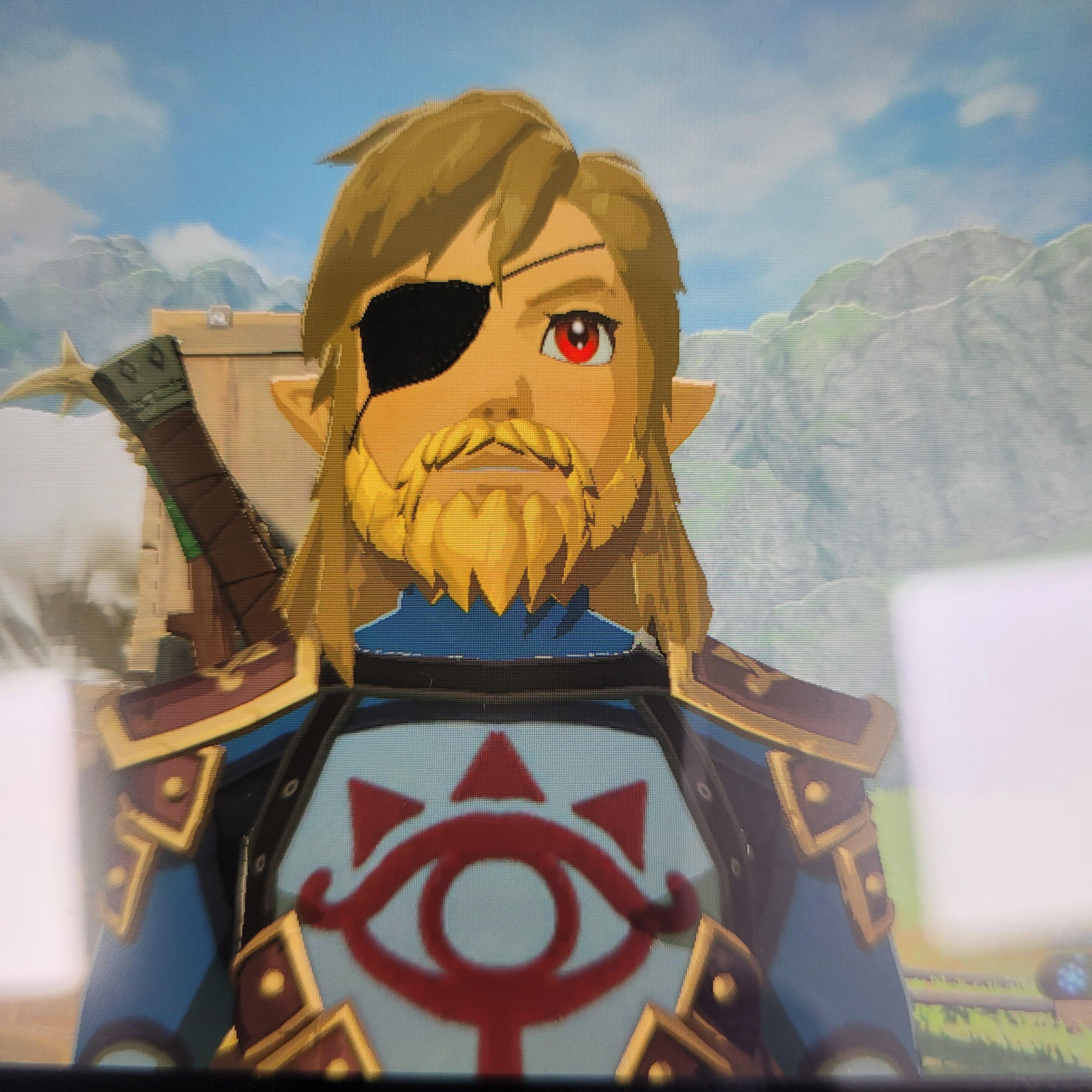 Eyepatch for Link Mod for The Legend of Zelda: Breath of the Wild ...