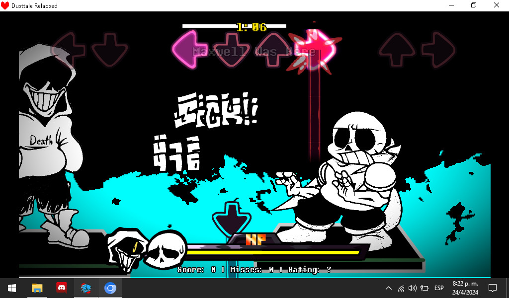 DUSTTALE RELAPSED RECREATED IN PSYCH ENGINE Mod for Friday Night Funkin ...