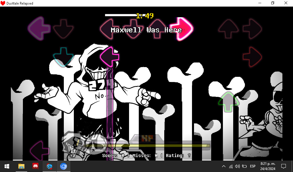 DUSTTALE RELAPSED RECREATED IN PSYCH ENGINE Mod for Friday Night Funkin ...