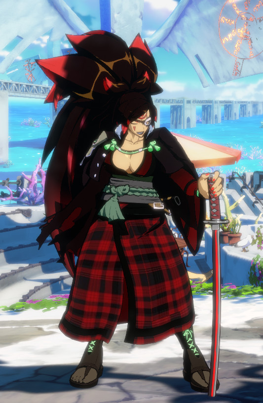 Goth Baiken and Delilah Skin set Mod for GUILTY GEAR -STRIVE- | GGST Mods