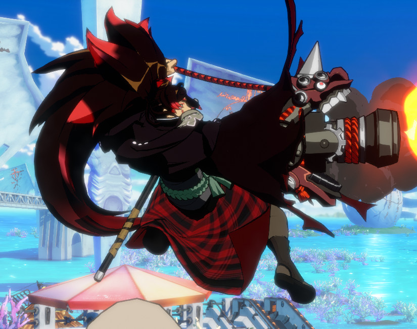 Goth Baiken and Delilah Skin set Mod for GUILTY GEAR -STRIVE- | GGST Mods