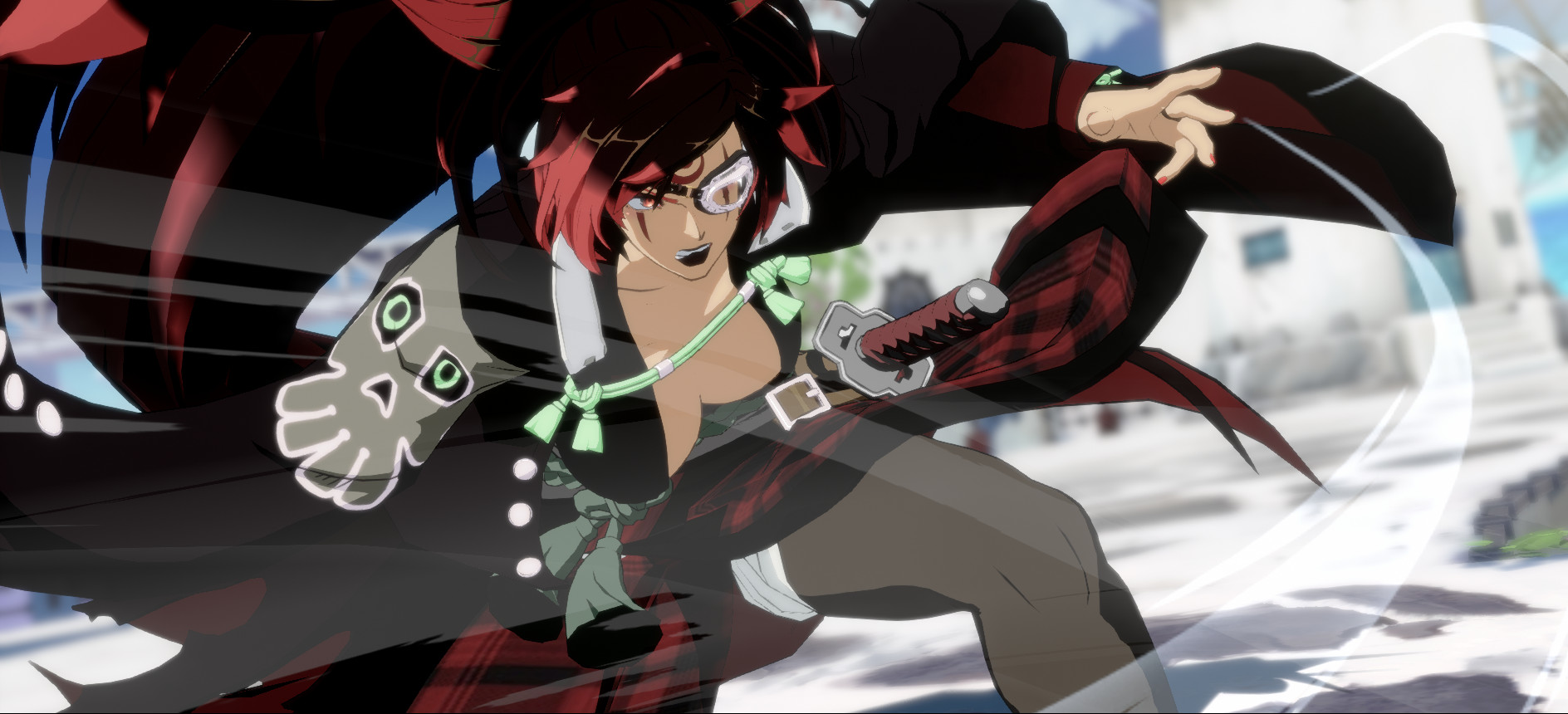 Goth Baiken and Delilah Skin set Mod for GUILTY GEAR -STRIVE- | GGST Mods