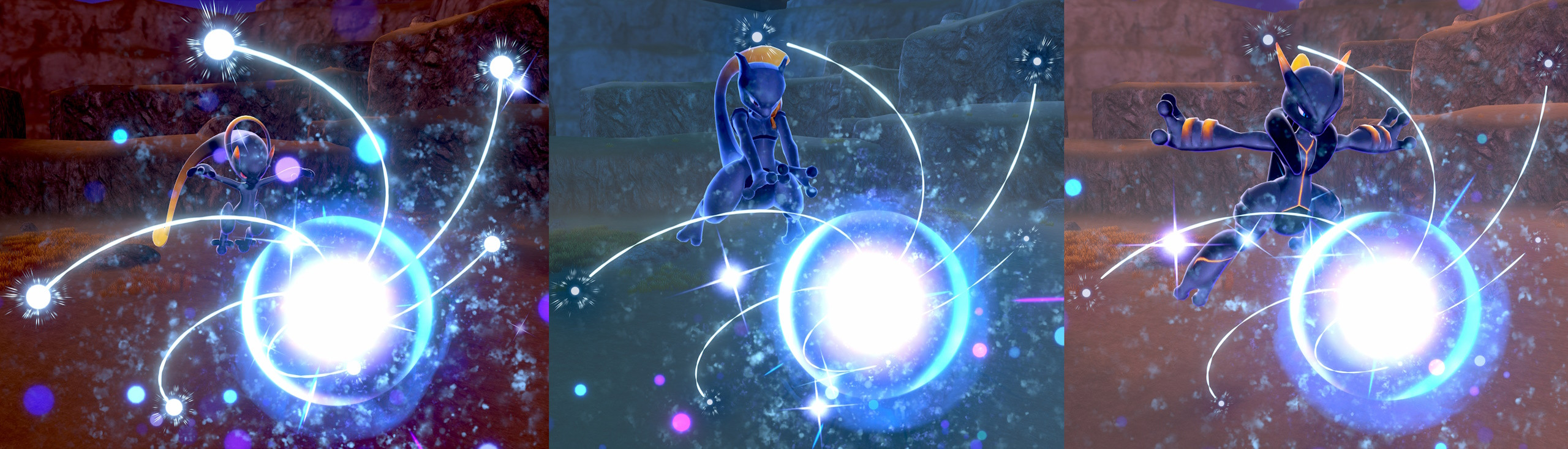 Mewtwo Trio with SHADOW FORM OVER SHINY !!! Mod for Pokemon Sword ...