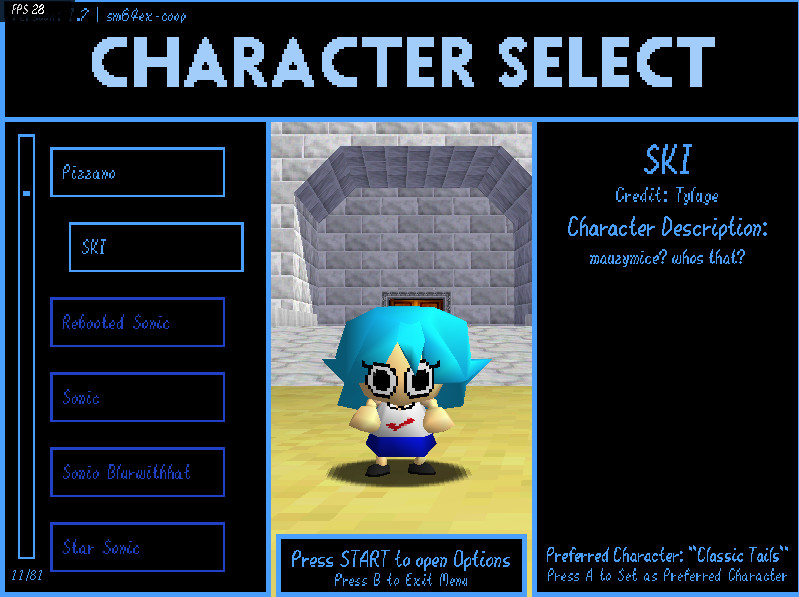 Ski - FNF for Sm64ex coop (Char-Select) Mod for Super Mario 64 PC Port ...