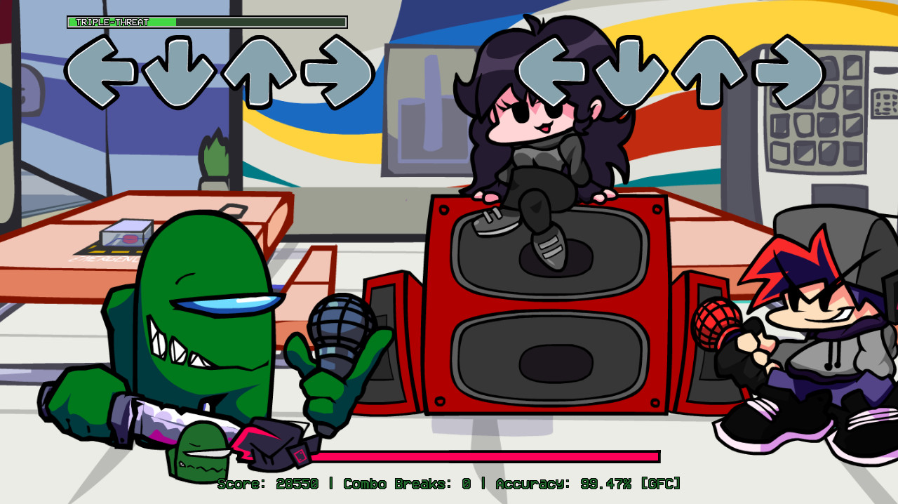 Vs Imposter MCBF Skin Pack V4 Mod for Friday Night Funkin' | FNF Mods