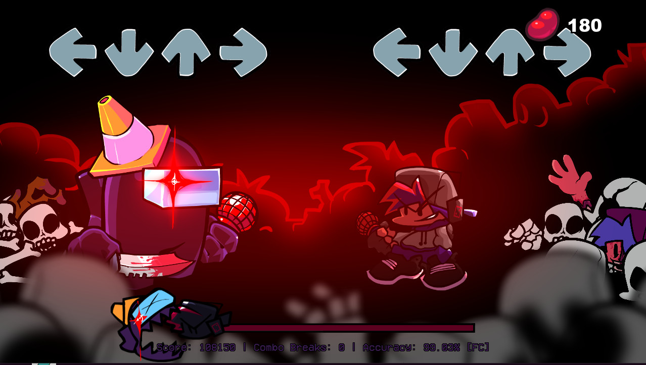 Vs Imposter MCBF Skin Pack V4 Mod for Friday Night Funkin' | FNF Mods