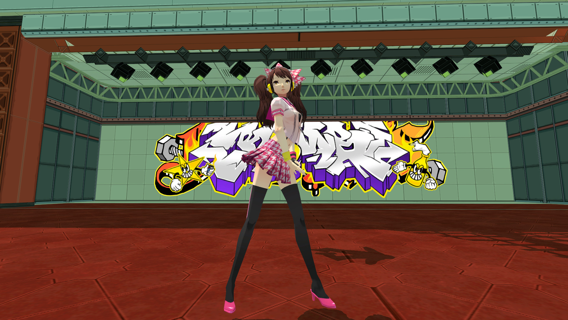 Rise Kujikawa (Persona 4 Dancing) Mod for Bomb Rush Cyberfunk | BRC Mods
