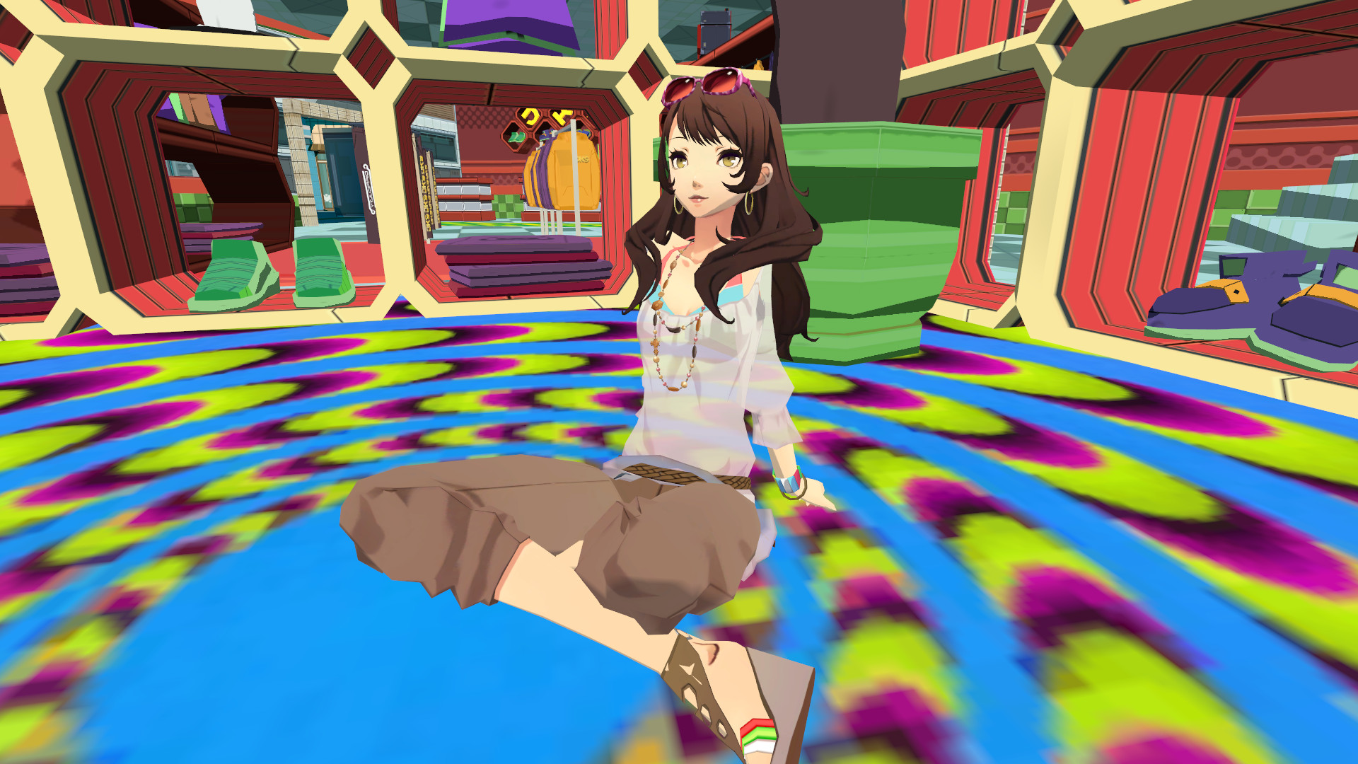 Rise Kujikawa (Persona 4 Dancing) Mod for Bomb Rush Cyberfunk | BRC Mods