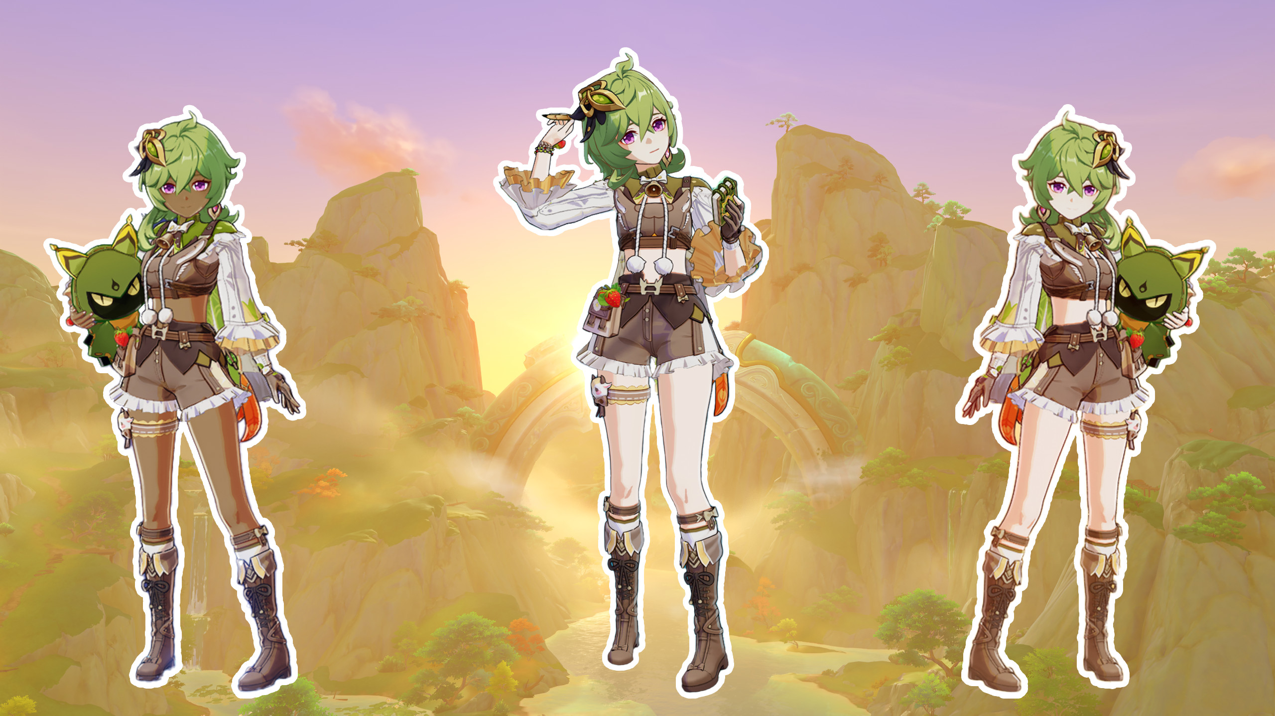 Strawberry Cutie Collei Mod for Genshin Impact | GI Mods