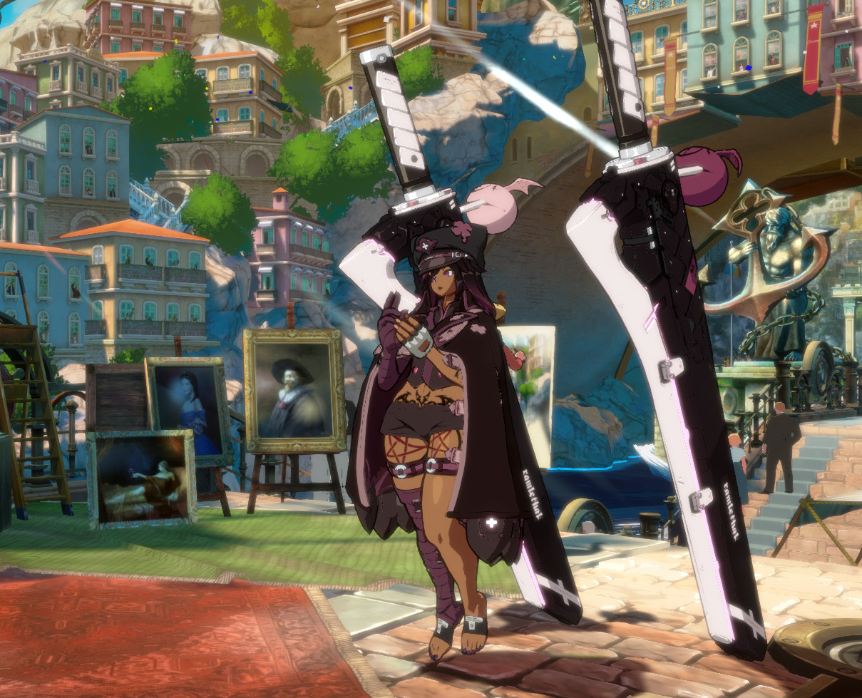 Goth Pastel Ramlethal Mod for GUILTY GEAR -STRIVE- | GGST Mods