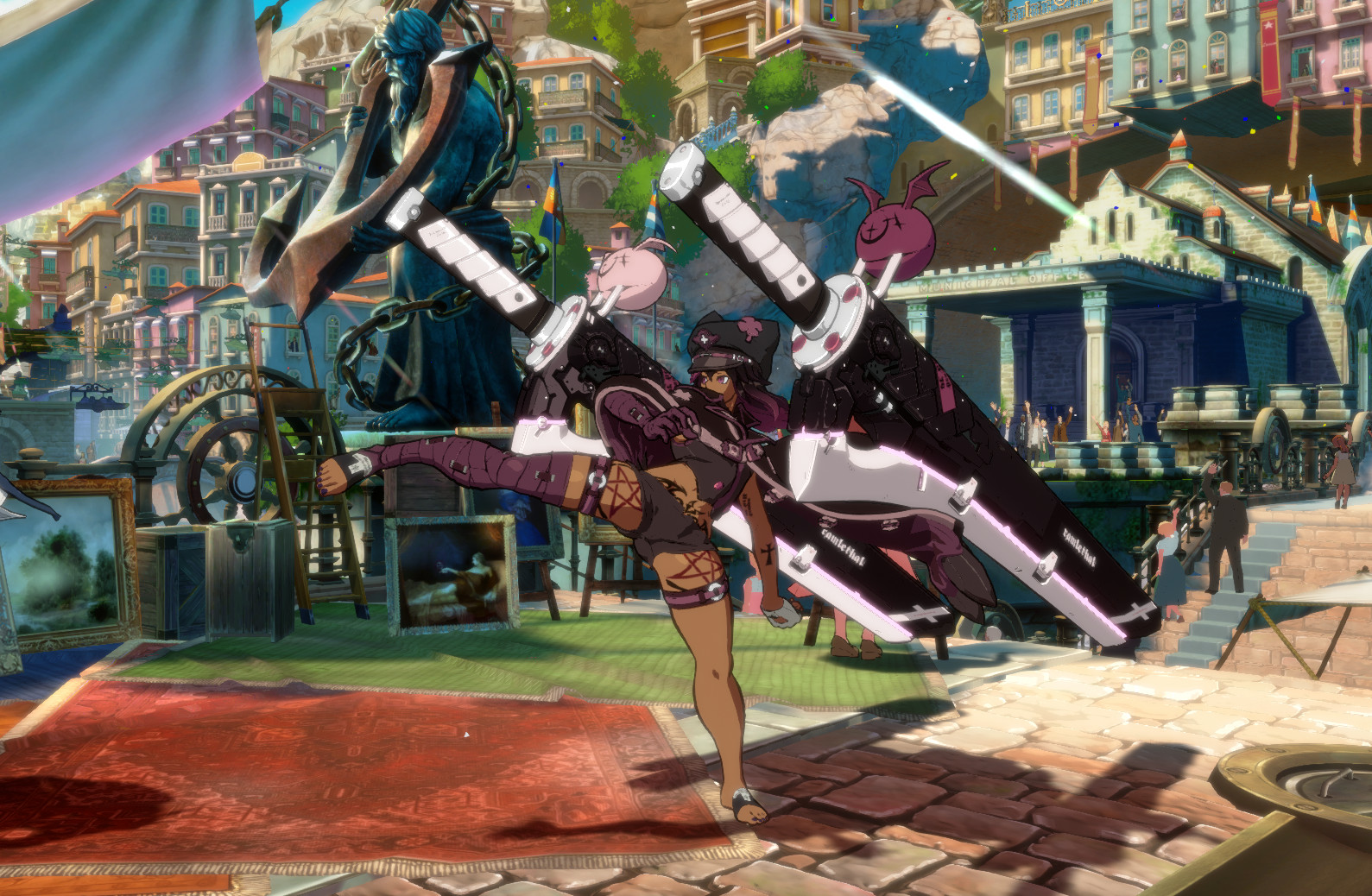 Goth Pastel Ramlethal Mod for GUILTY GEAR -STRIVE- | GGST Mods