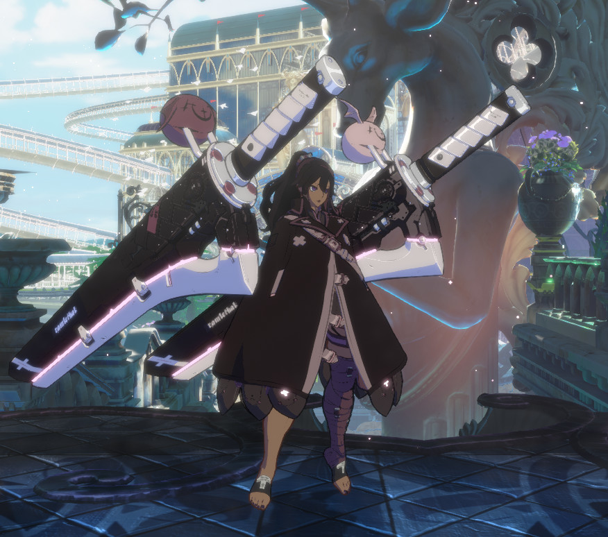 Goth Pastel Ramlethal Mod for GUILTY GEAR -STRIVE- | GGST Mods