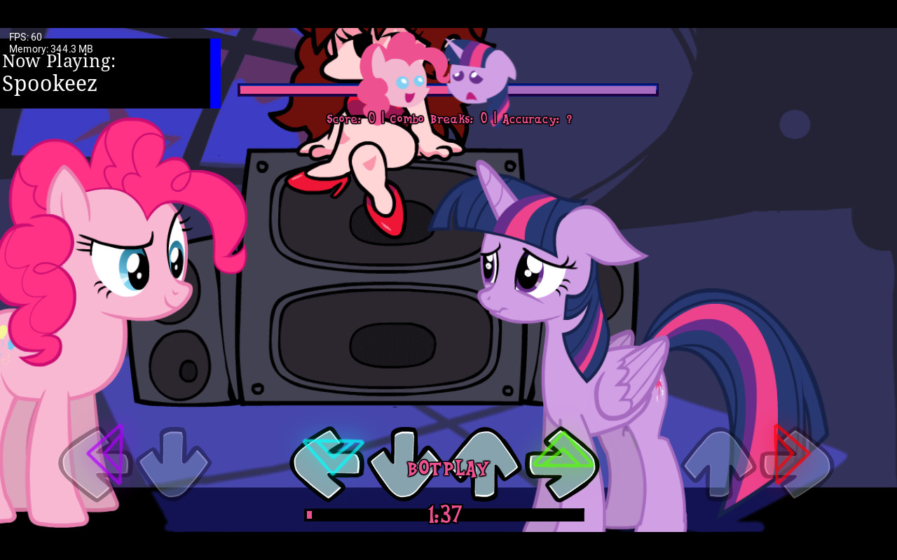 MLP FNF + Erect Mod for Friday Night Funkin' | FNF Mods