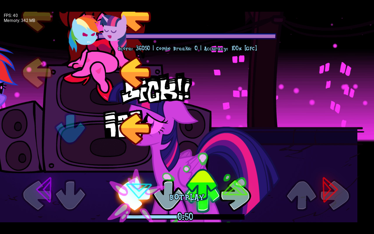 MLP FNF + Erect Mod for Friday Night Funkin' | FNF Mods