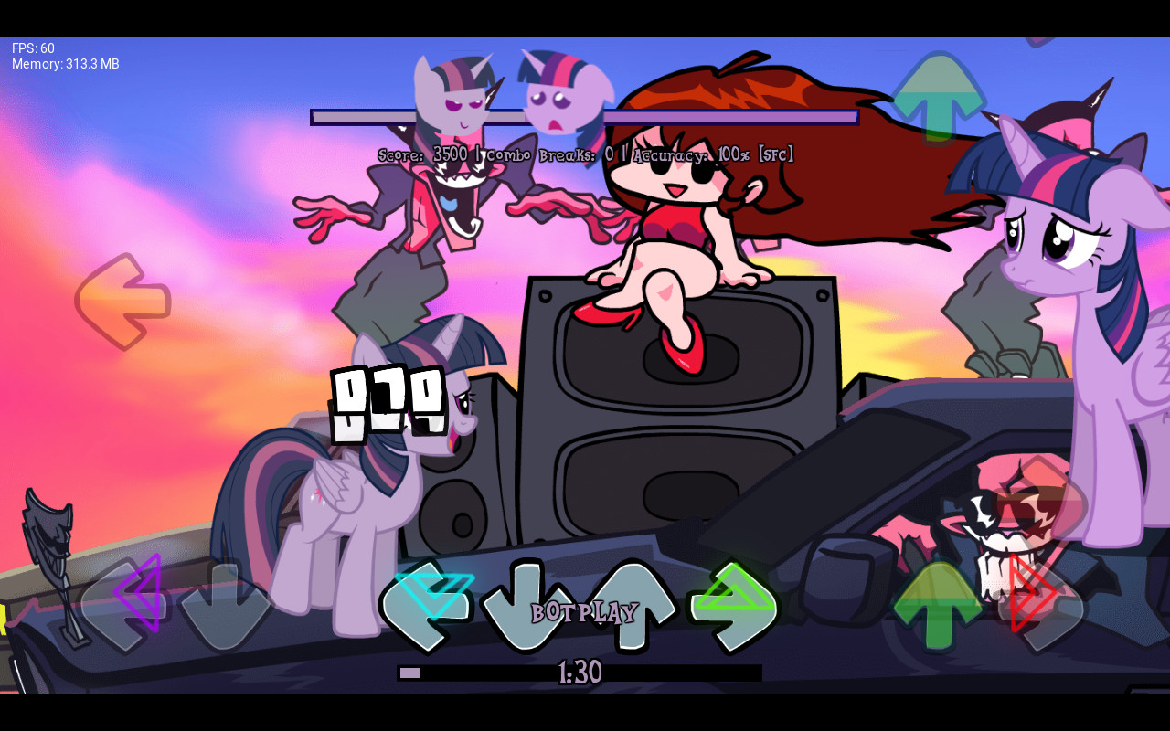 MLP FNF + Erect Mod for Friday Night Funkin' | FNF Mods