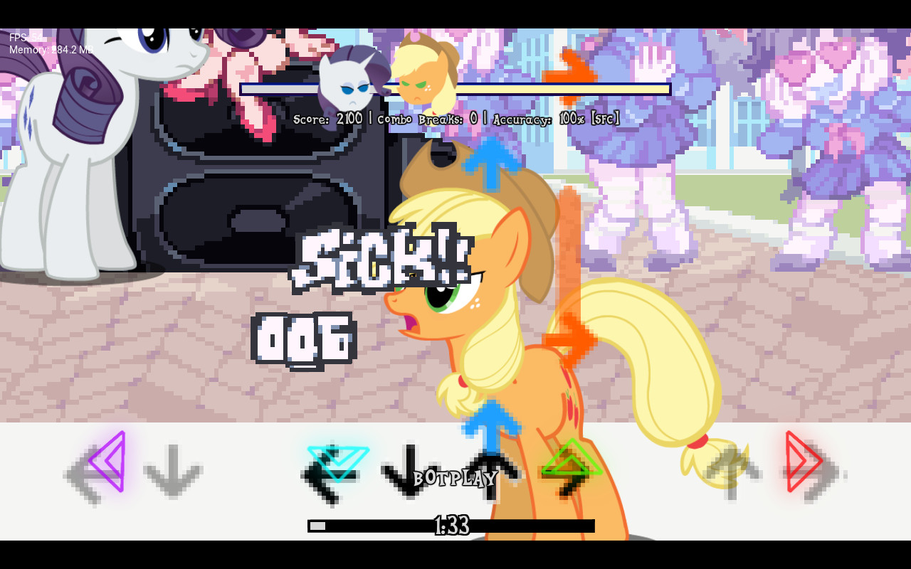 MLP FNF + Erect Mod for Friday Night Funkin' | FNF Mods