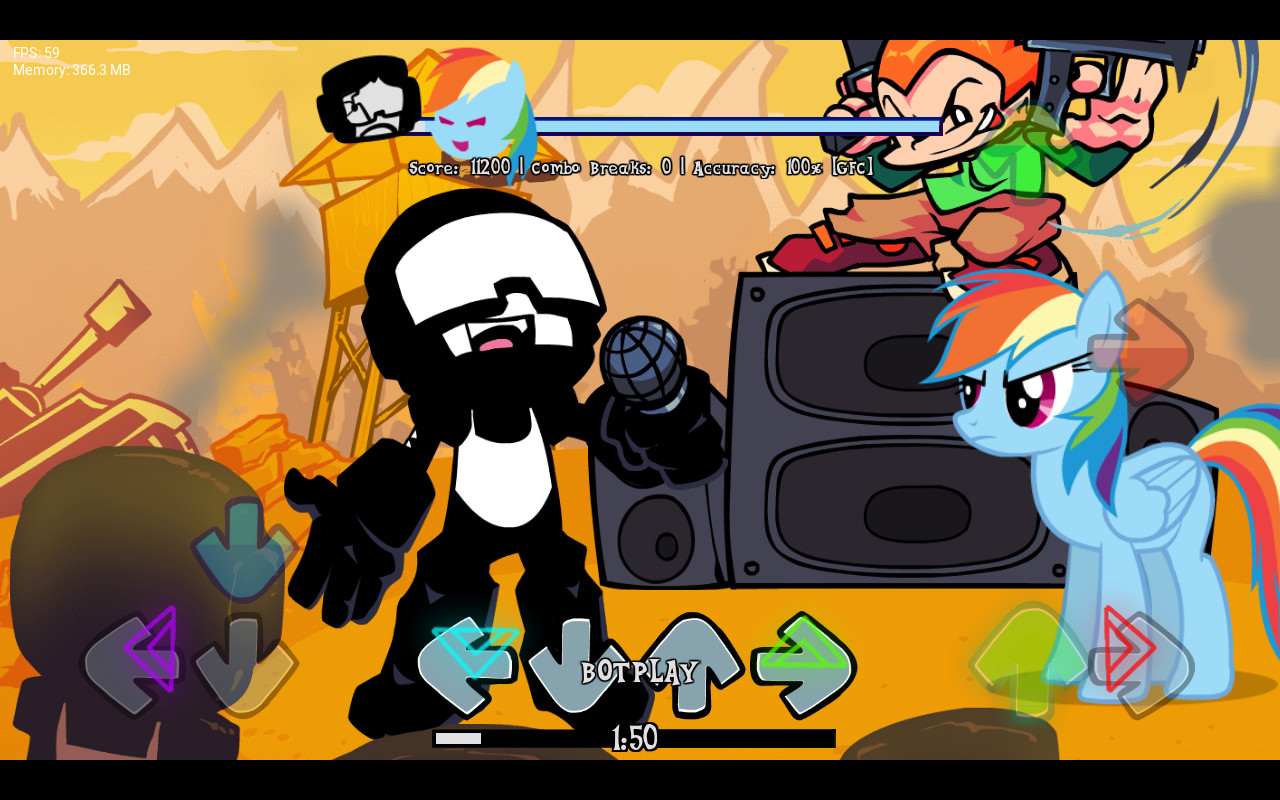 MLP FNF + Erect Mod for Friday Night Funkin' | FNF Mods