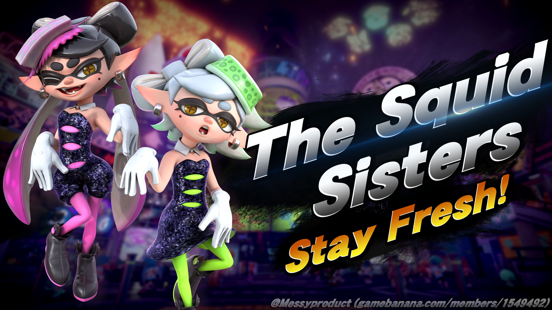 The Squid Sisters Mod for Super Smash Bros. Ultimate | SSBU Mods