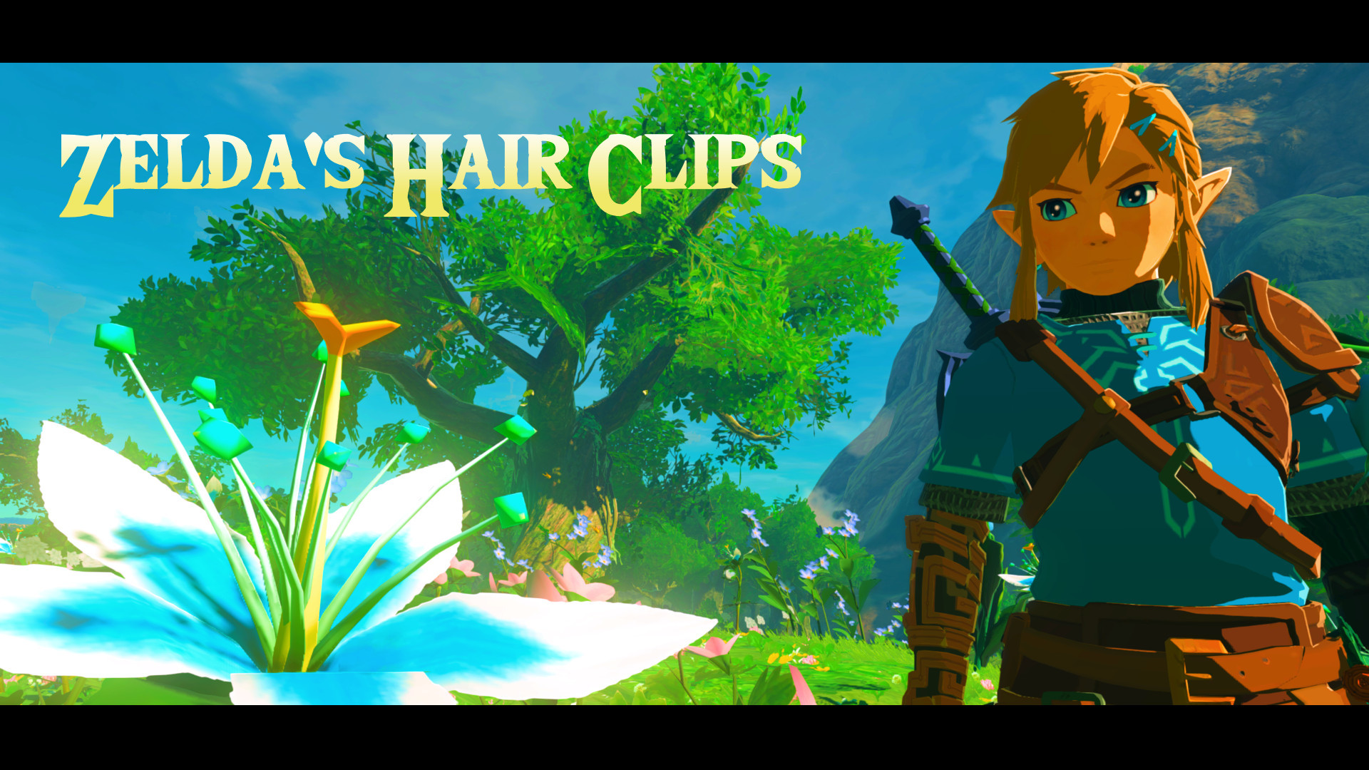 Zelda's Hair Clips Mod for The Legend of Zelda: Tears of the Kingdom ...