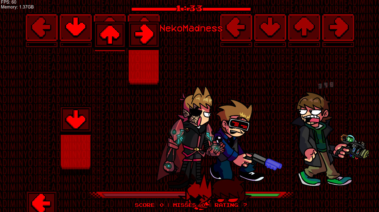 Paranoia but its Future Eddsworld Mod for Friday Night Funkin' | FNF Mods