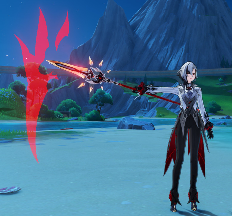 Primodial Ruby Winged-Spear Mod for Genshin Impact | GI Mods