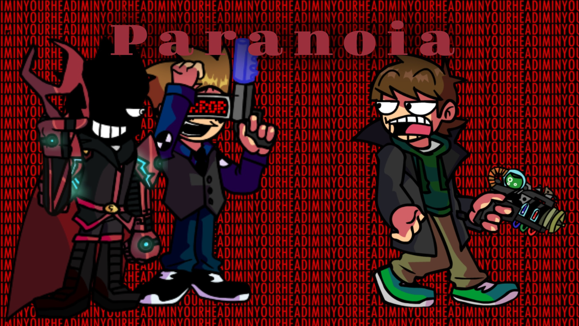 Paranoia but its Future Eddsworld Mod for Friday Night Funkin' | FNF Mods