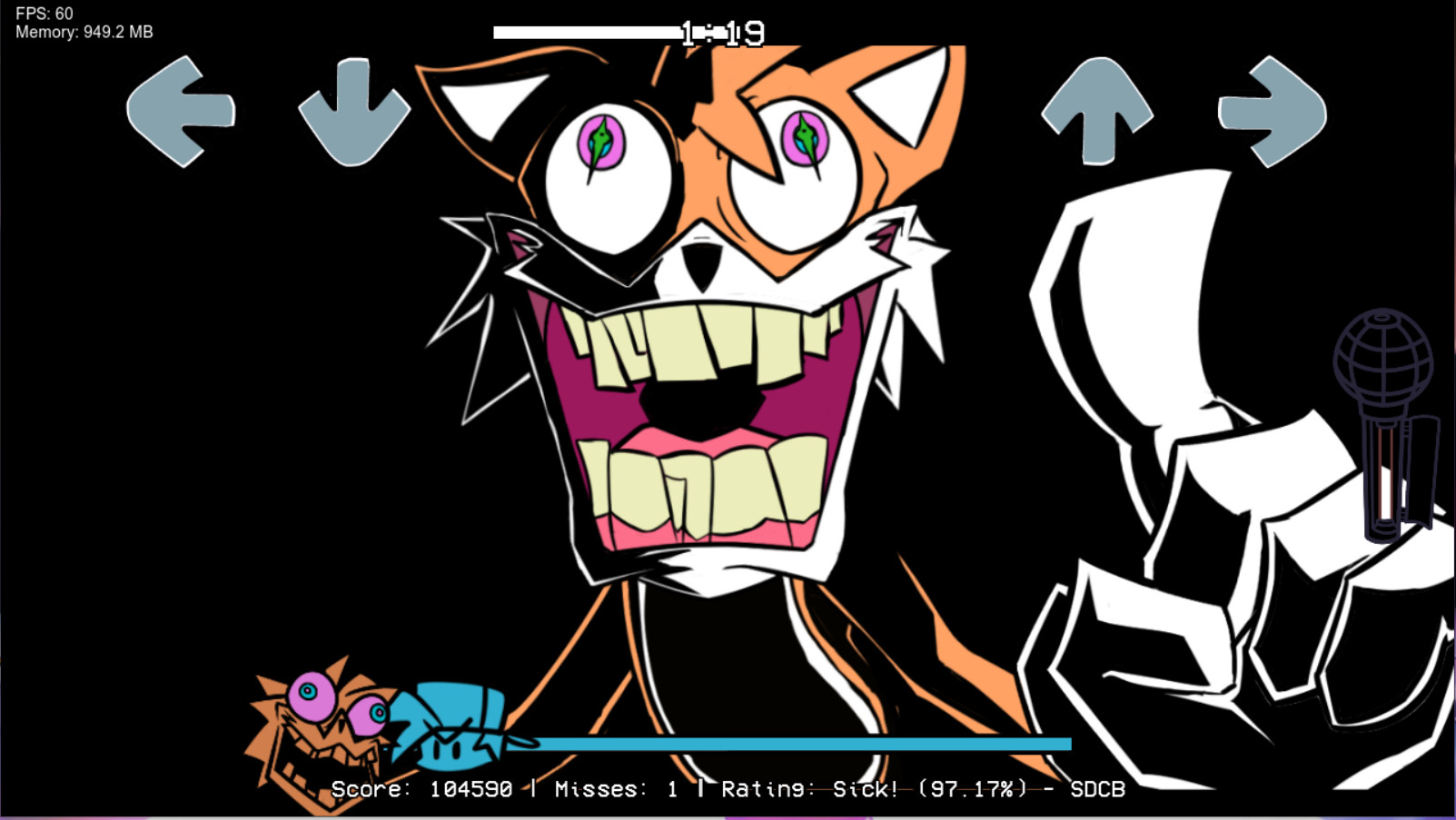 Mania - (isi9 take) Mod for Friday Night Funkin' | FNF Mods