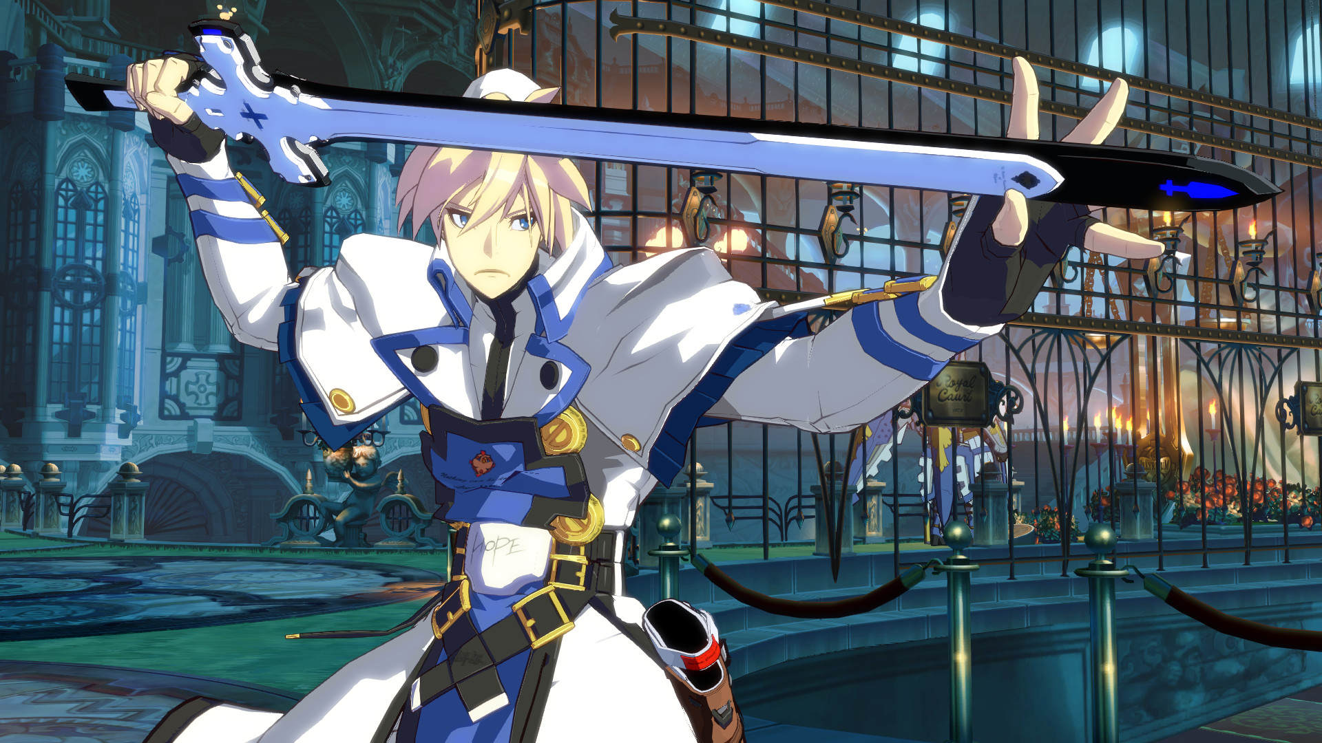 Ky with Strive Sword Mod for Guilty Gear Xrd Rev 2 | GGXrd Mods